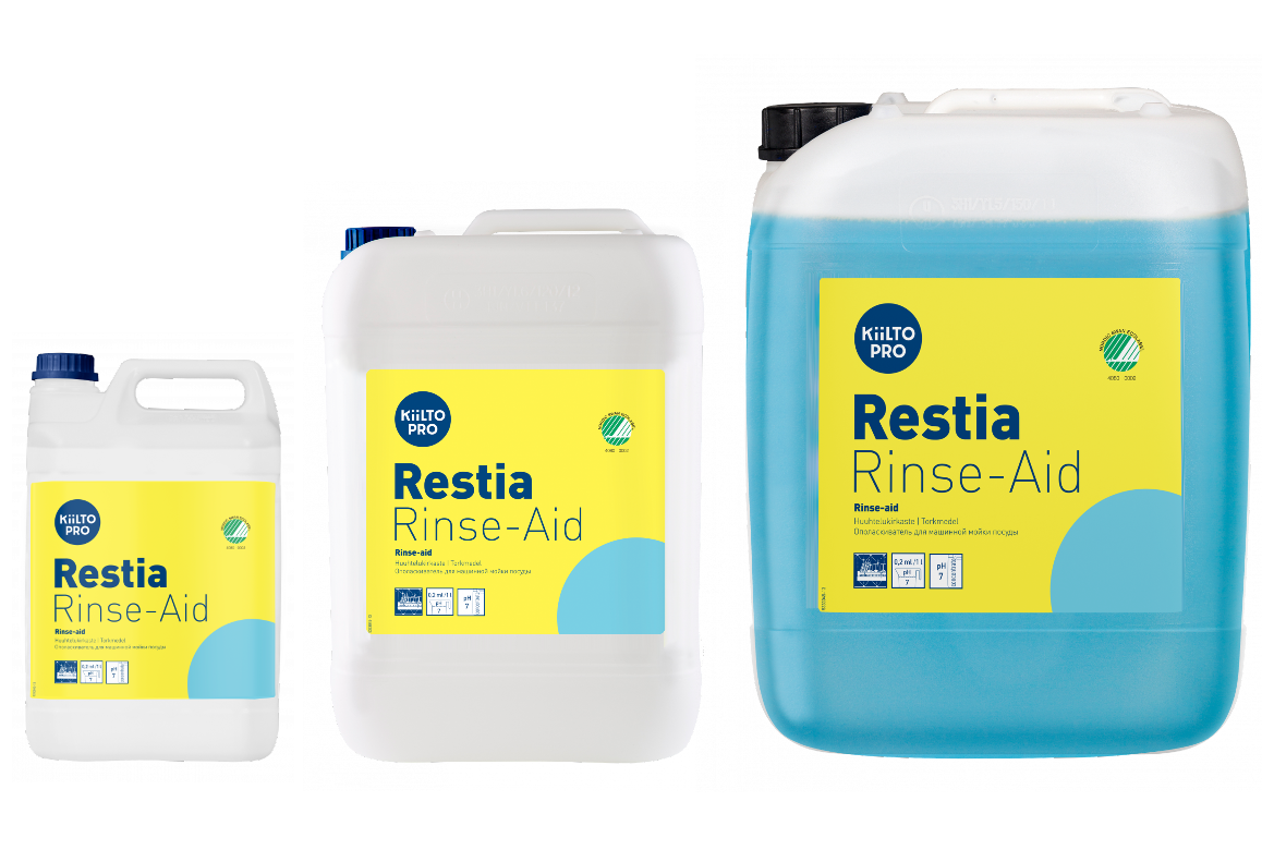 Kembek Oy | Kiilto Restia huuhtelukirkaste 5 L/10 L/20 L